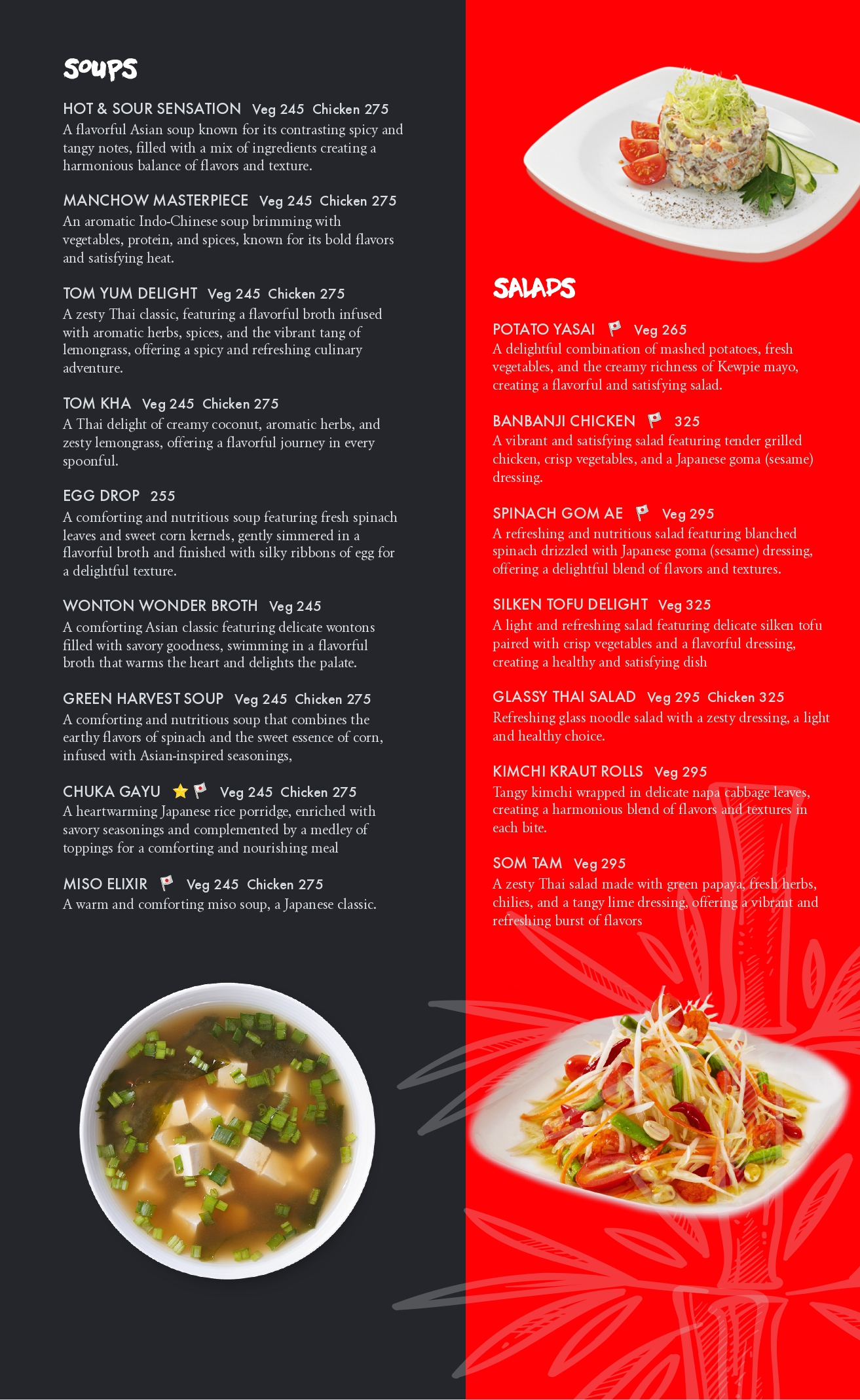 Shokudo Japanese And Pan Asian Restaurant Menu
